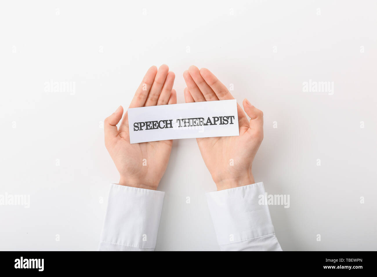 Adult speech therapy hi-res stock photography and images - Alamy