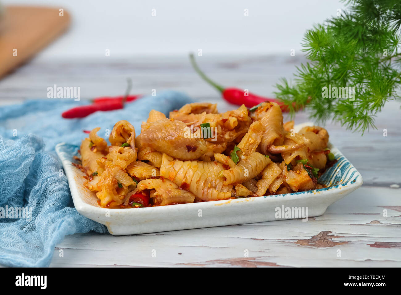 Bone-free phoenix claws Stock Photo - Alamy