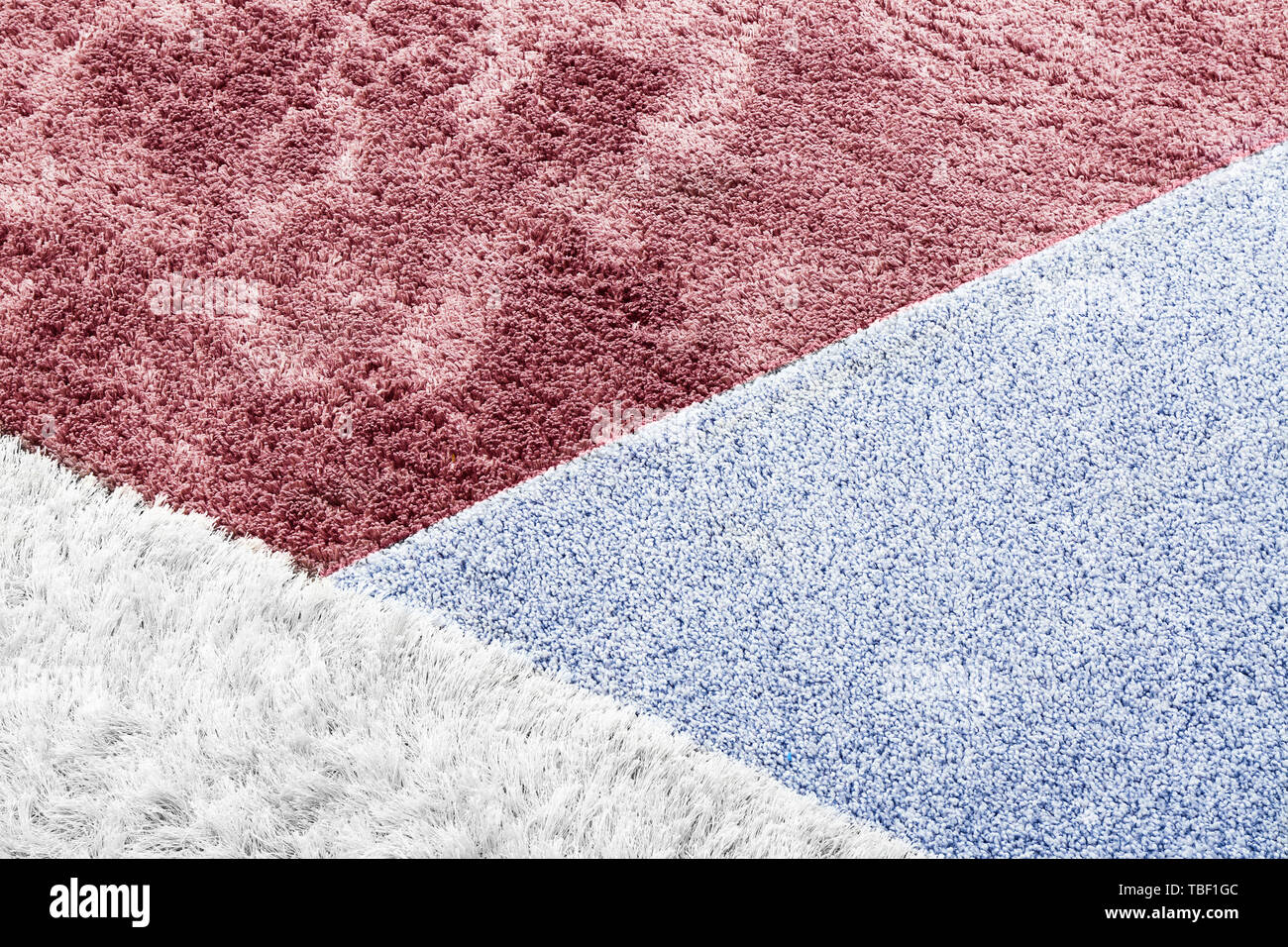 Texture of different carpets Stock Photo - Alamy