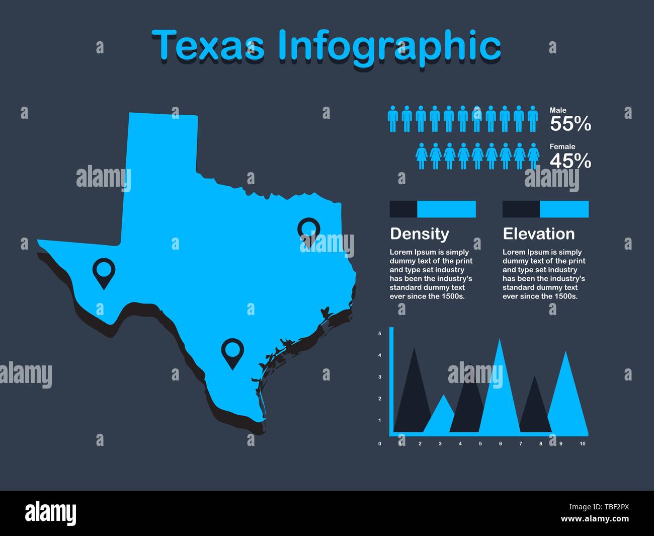 Texas Stock Vector Images - Alamy