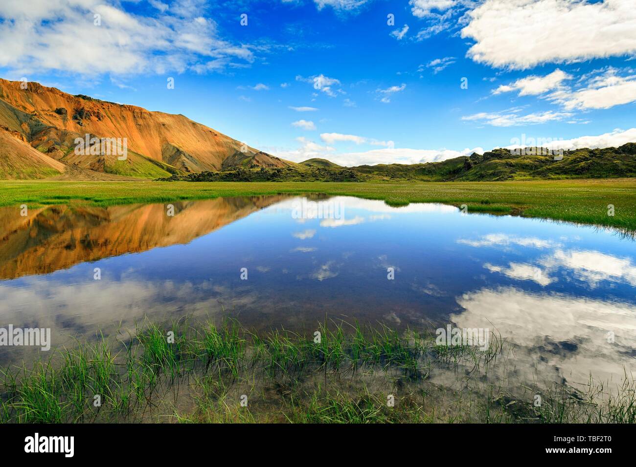 Clouds reflected in water hi-res stock photography and images - Alamy