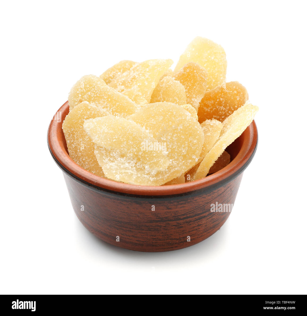 Candied ginger isolated on hi-res stock photography and images - Alamy