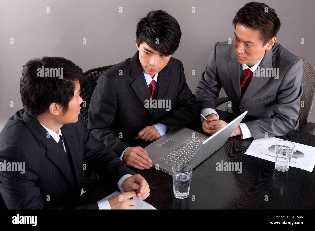 A team is meeting in a conference room Stock Photo - Alamy
