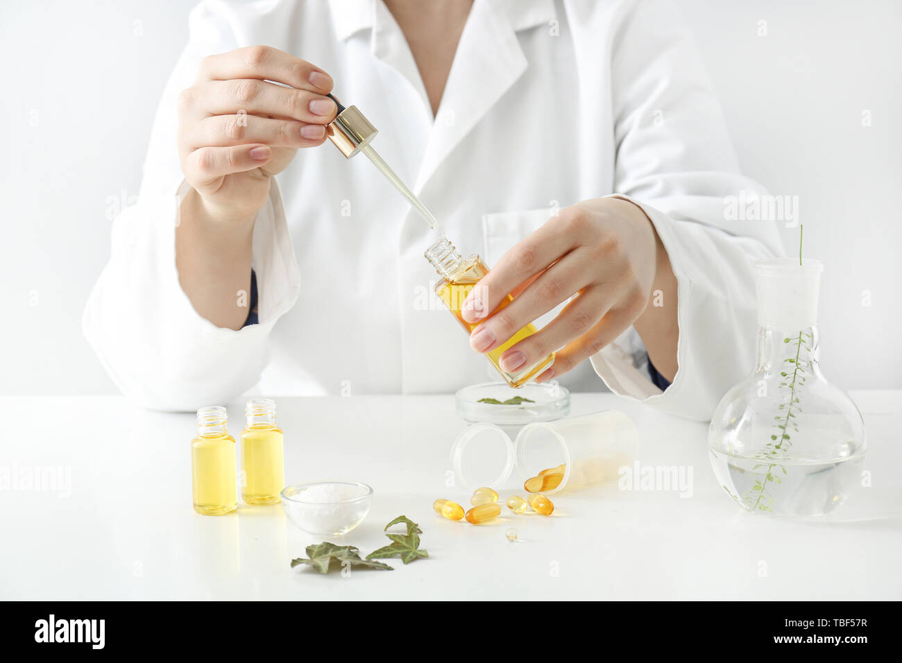 Essential oil components hi-res stock photography and images - Alamy