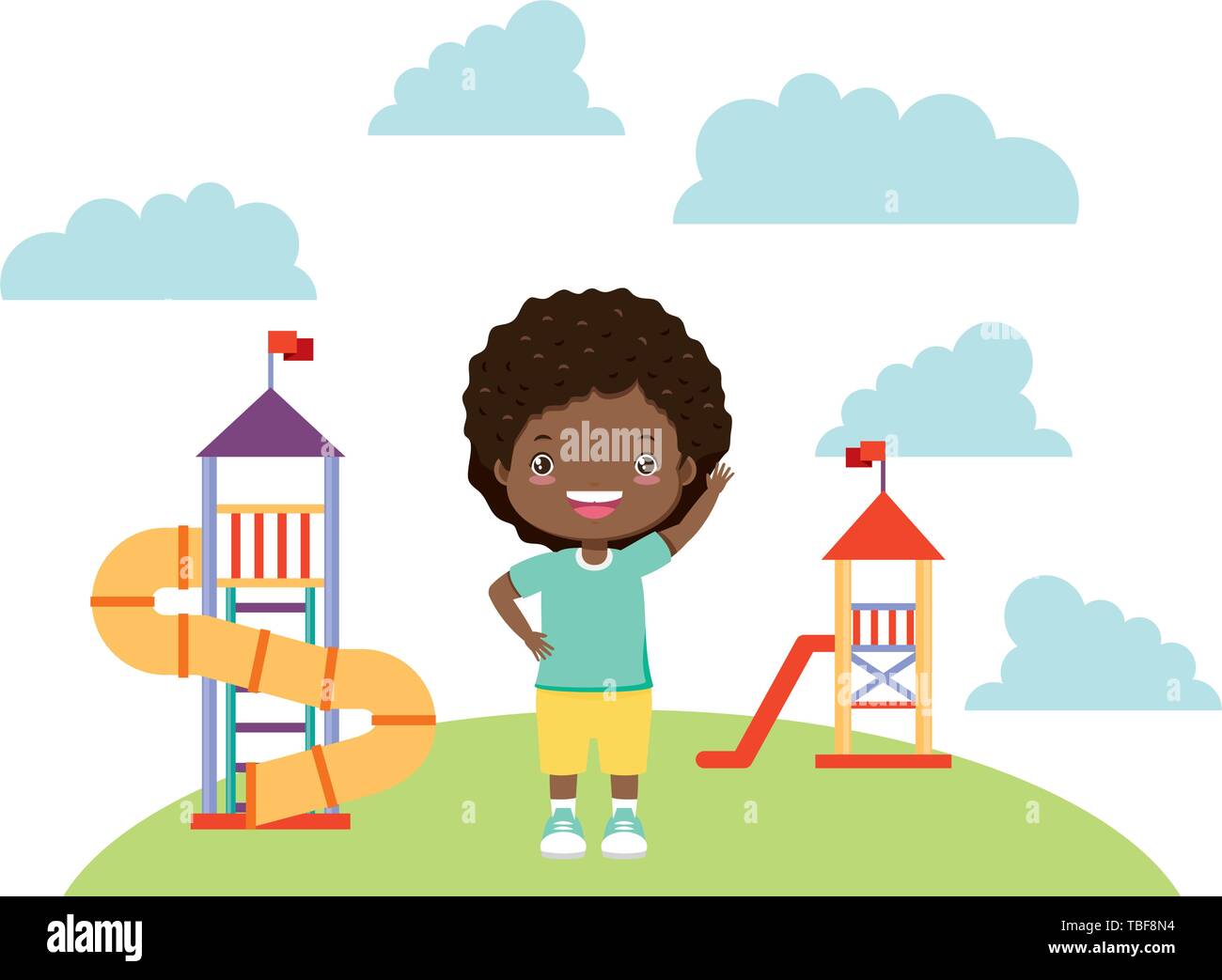 girl kid zone Stock Vector Image & Art - Alamy