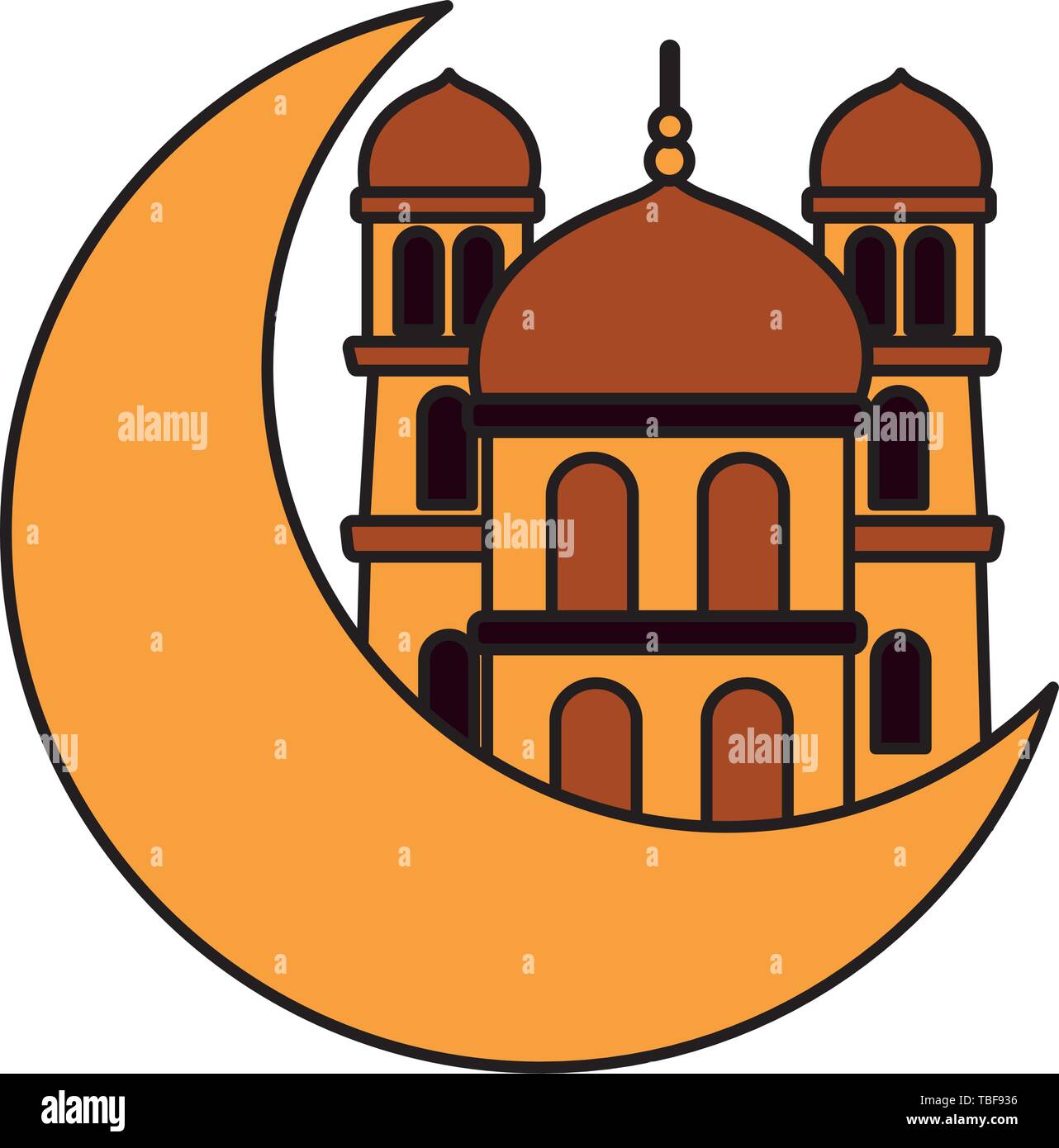 islamic temple religious Stock Vector Image & Art - Alamy