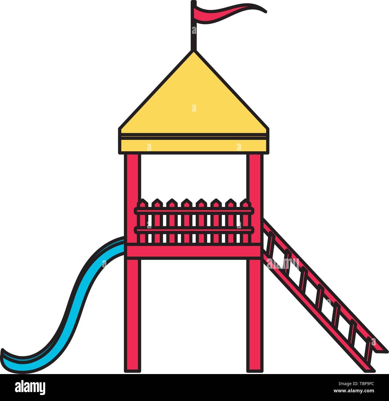 slide ladders play kids zone Stock Vector Image & Art - Alamy