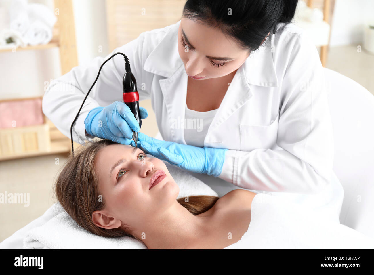 Procedure of permanent hi-res stock photography and images - Alamy