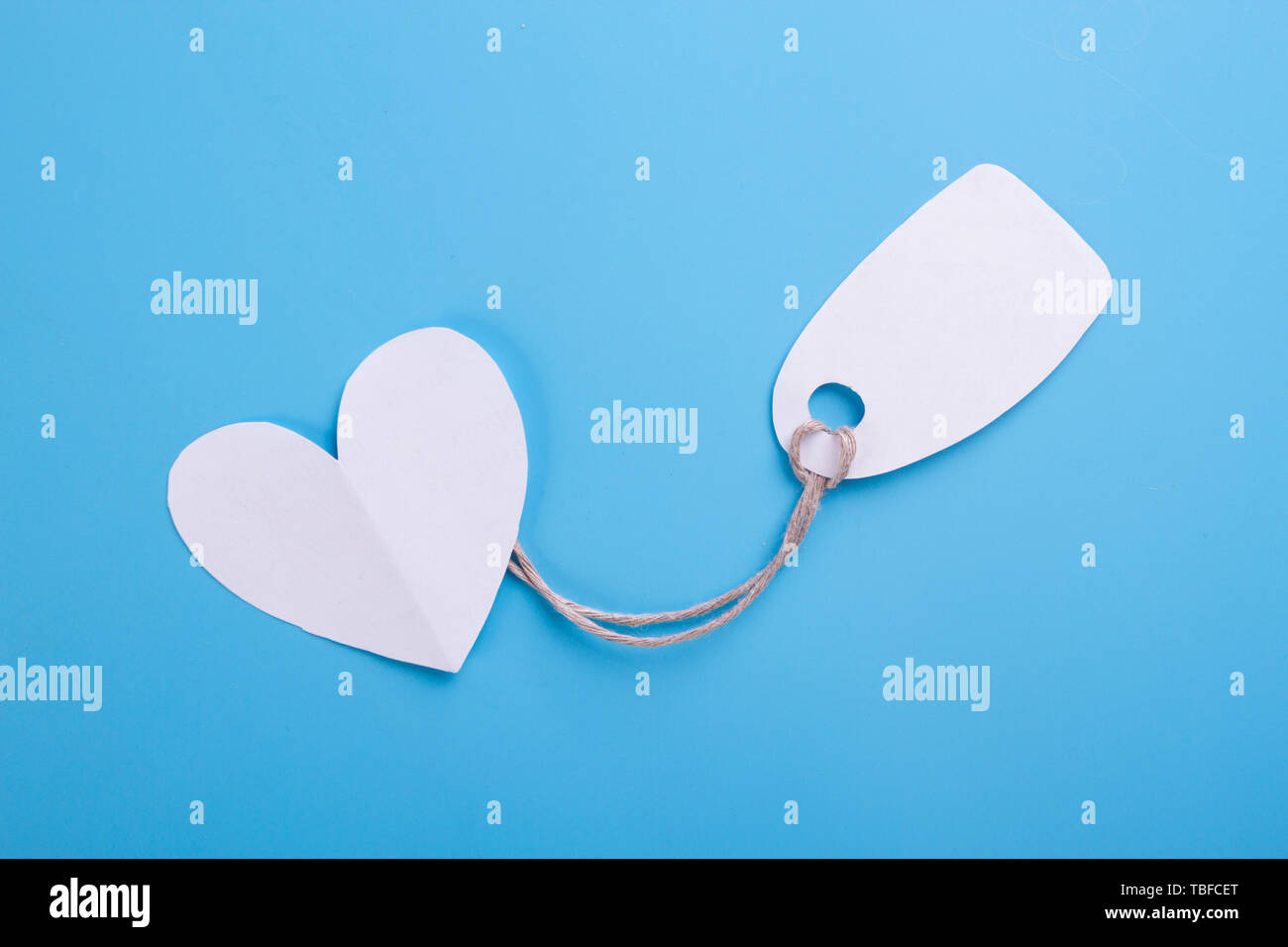 concept of buying love. blue background Stock Photo - Alamy
