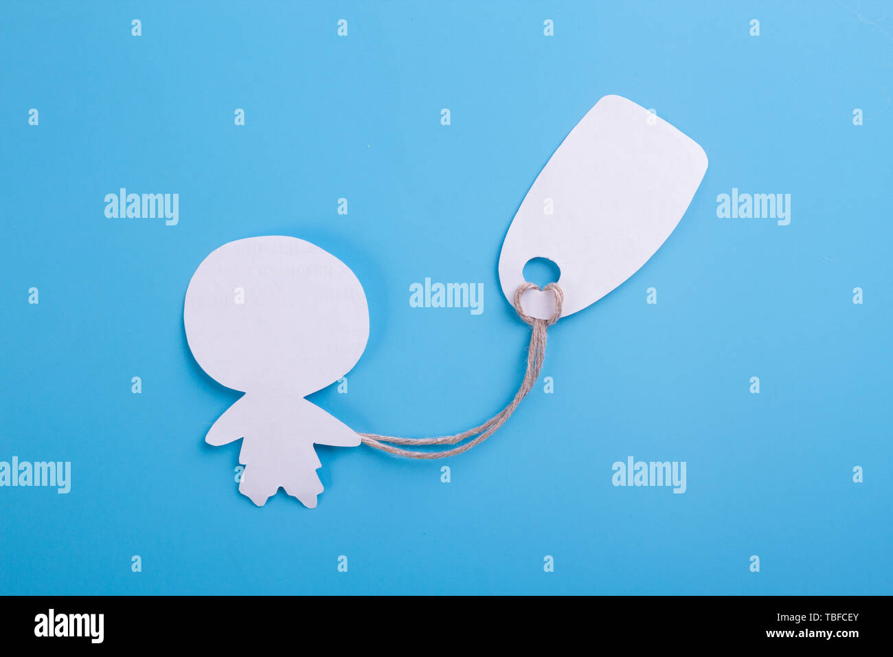 concept of buying a child. child with price tag Stock Photo - Alamy