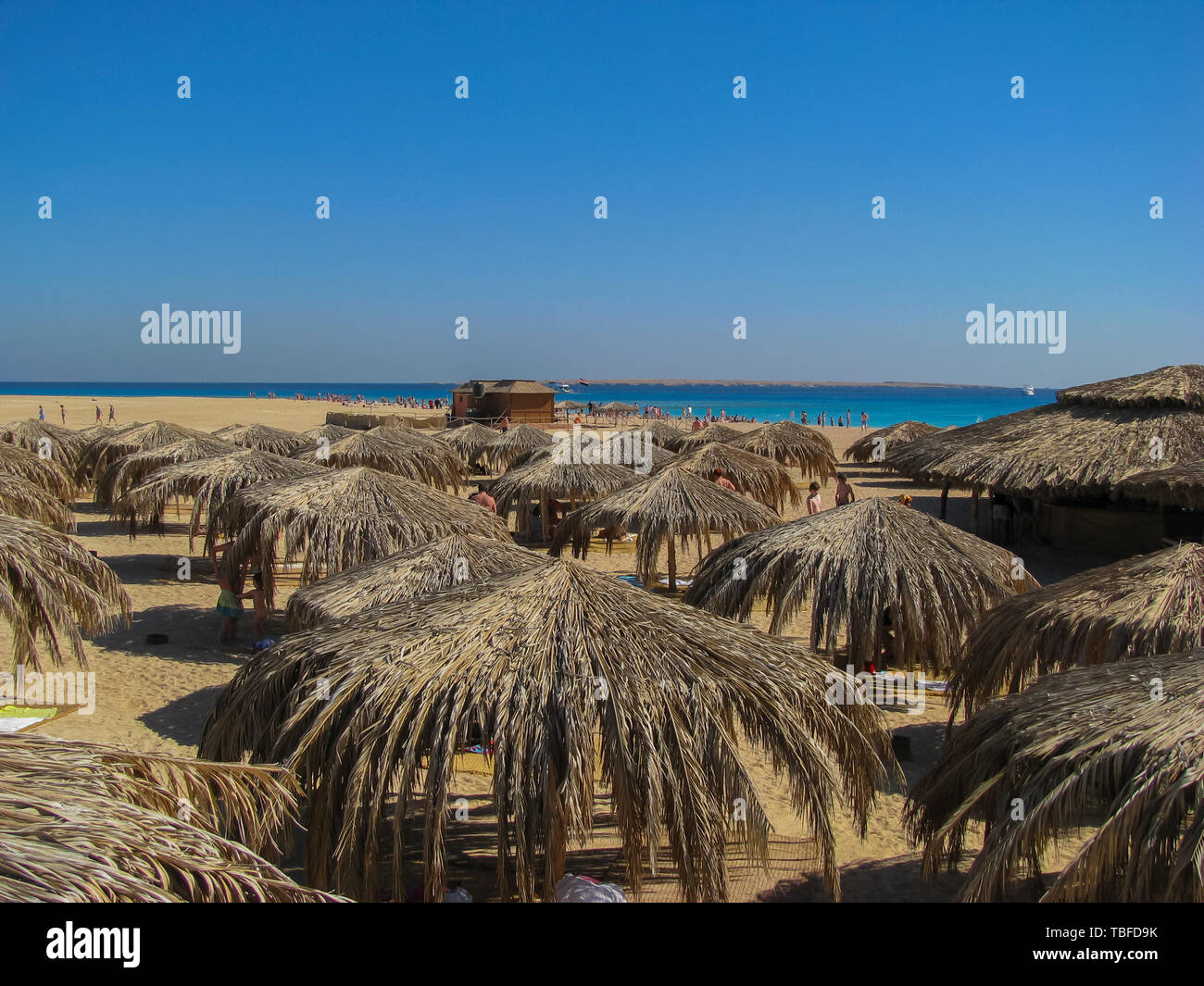 The beach on the island of the Red Sea Stock Photo - Alamy