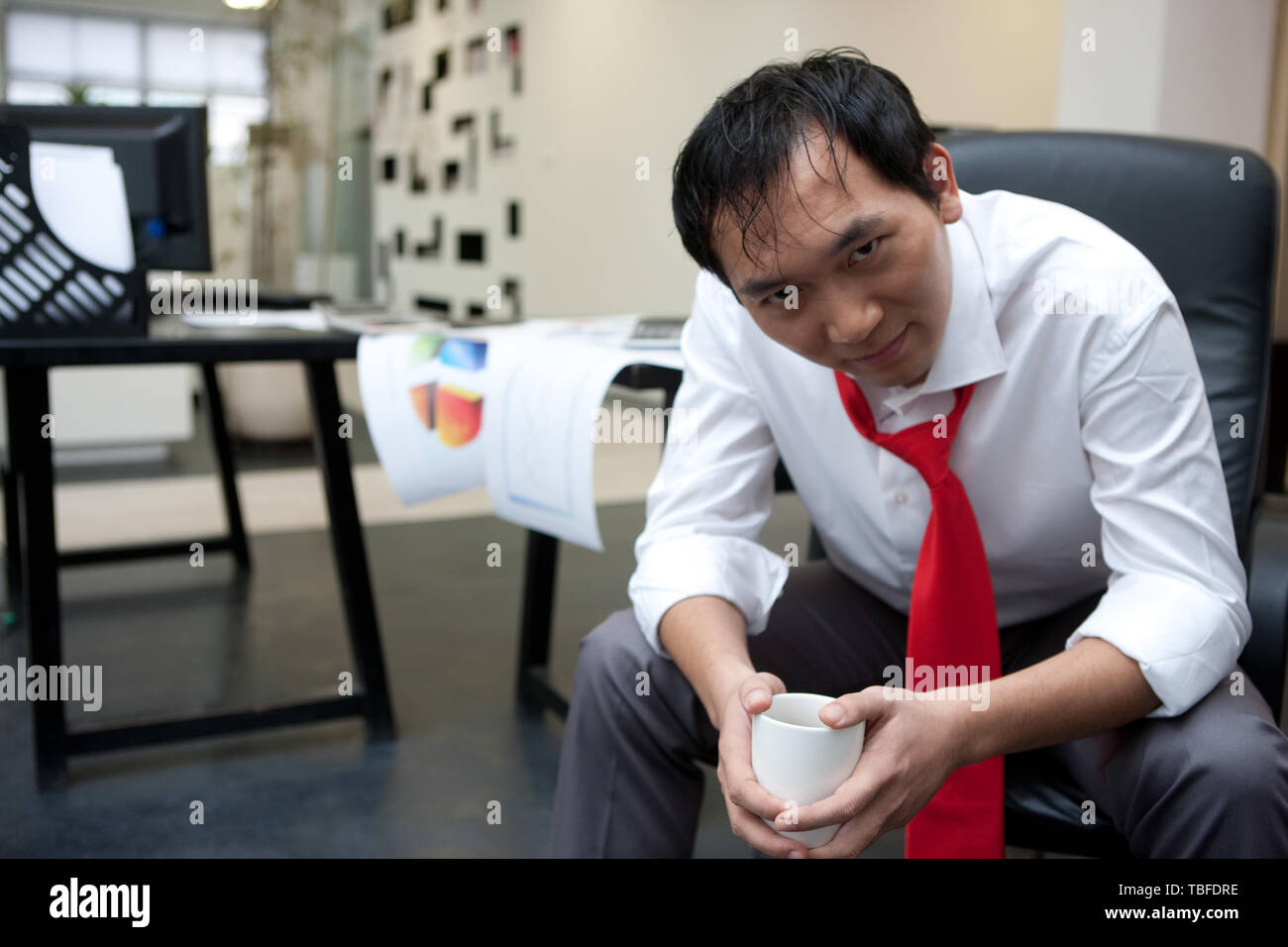 Rest after work Stock Photo - Alamy