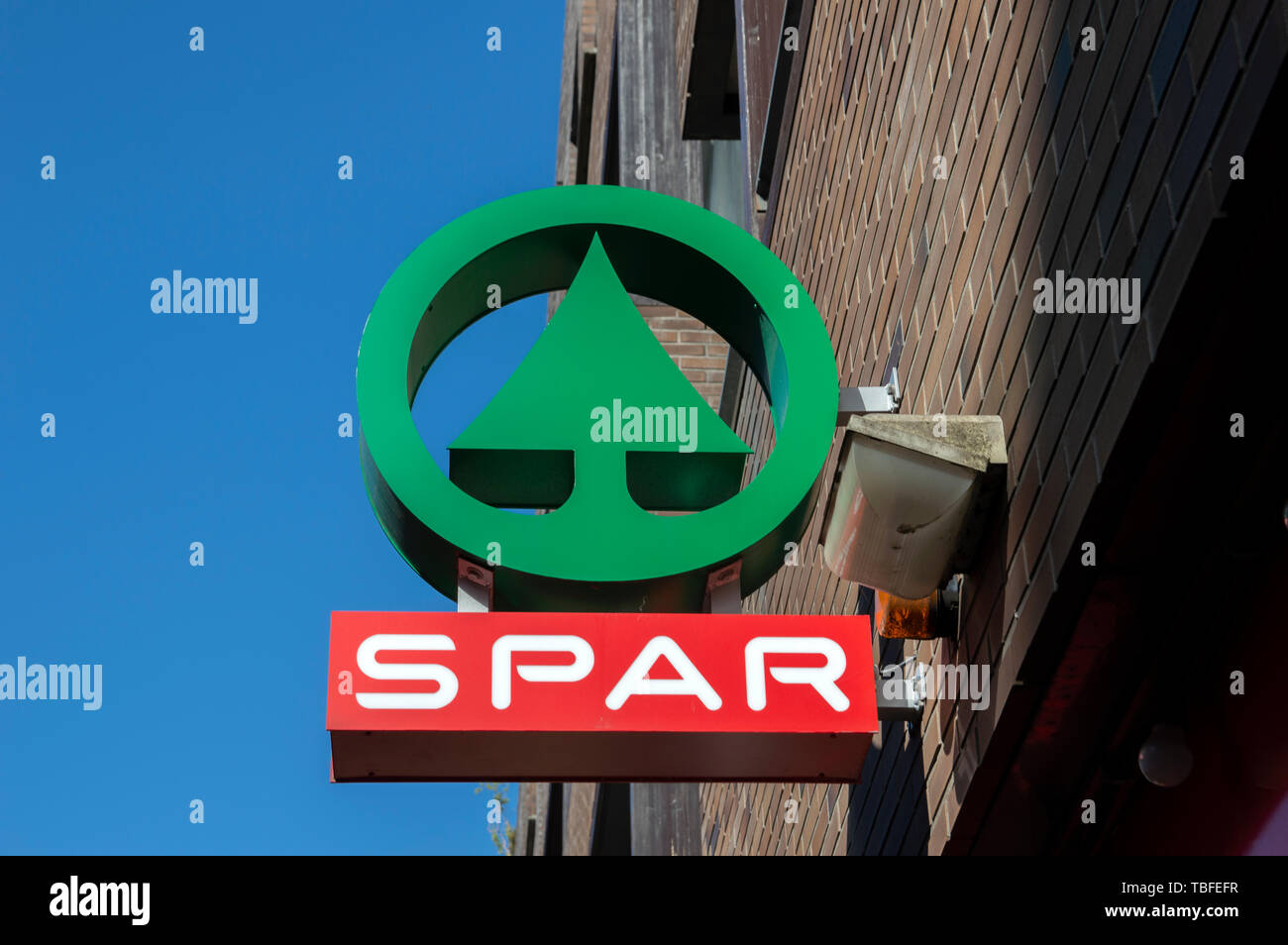 Spar trademark hi-res stock photography and images - Alamy