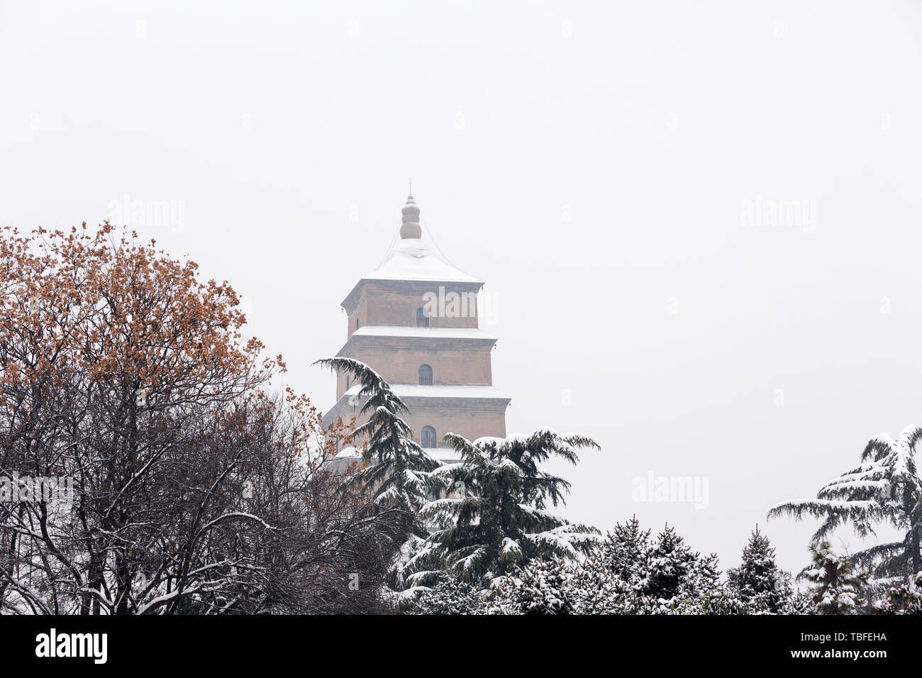The grand scenery of the Datang Stock Photo - Alamy