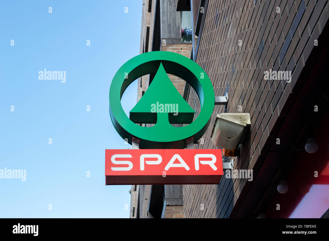 Spar trademark hi-res stock photography and images - Alamy