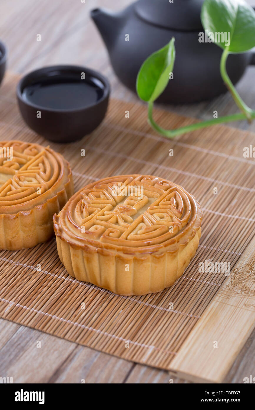 Chinese traditional festive cuisine, moon cakes Stock Photo - Alamy