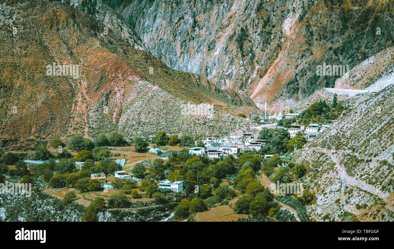 First Bay of Lancang River Stock Photo - Alamy