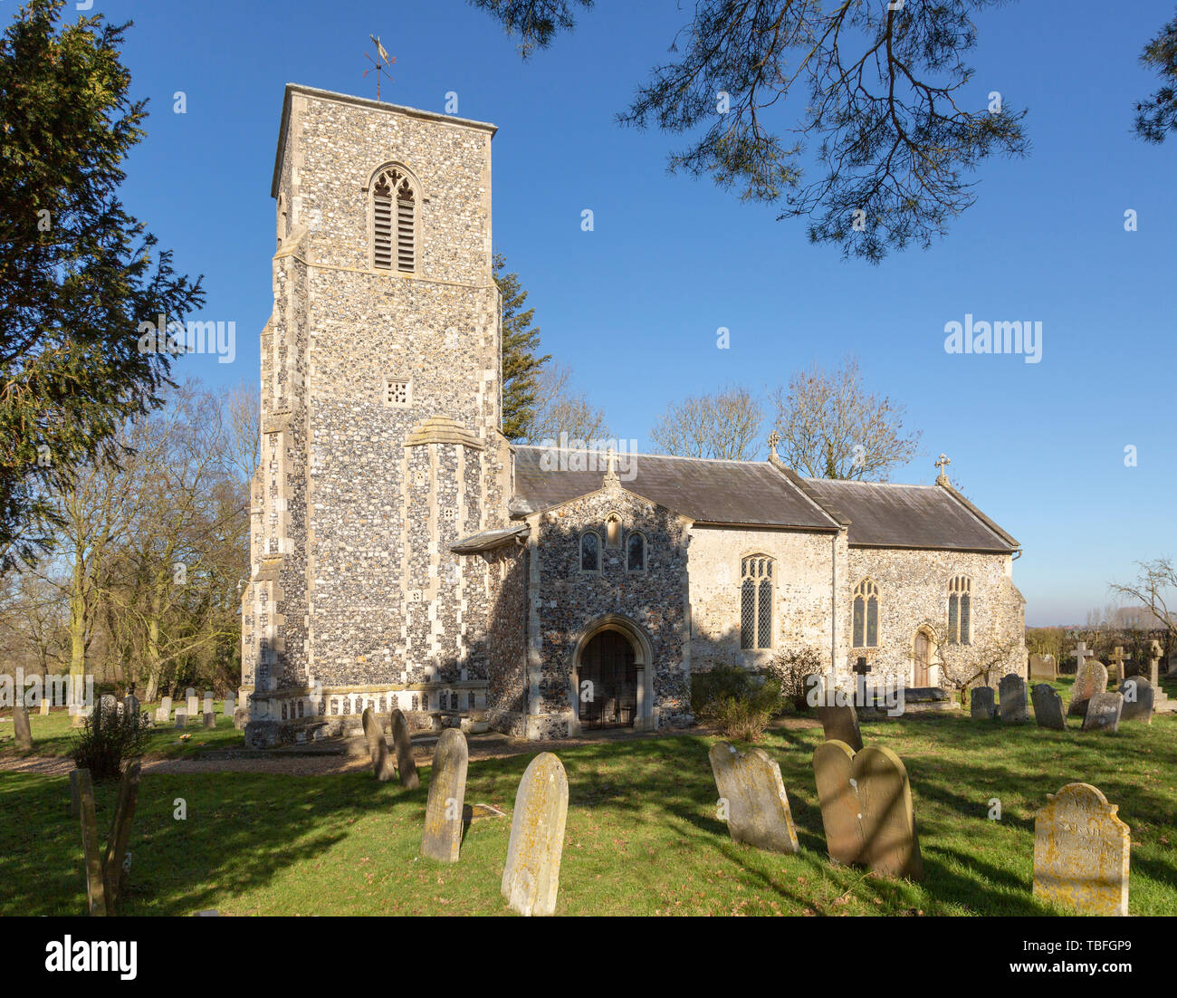 Church of St Margaret South Elmham, Suffolk, England, UK Stock Photo ...