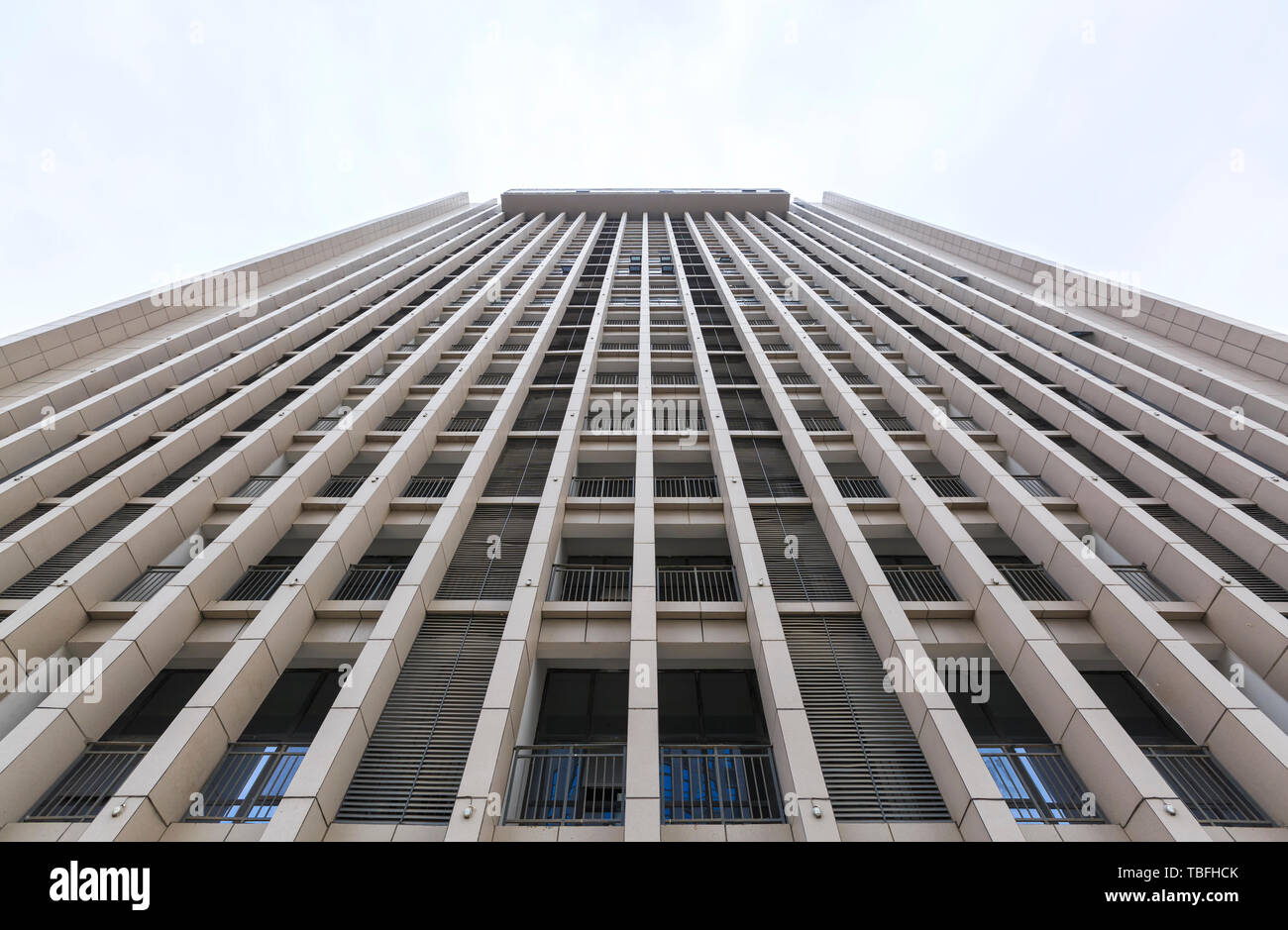 Slap skyscrapers on your back Stock Photo - Alamy