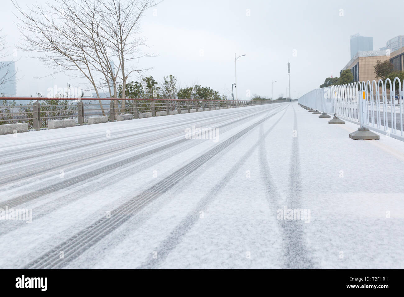 Changsha heavy snow hi-res stock photography and images - Alamy