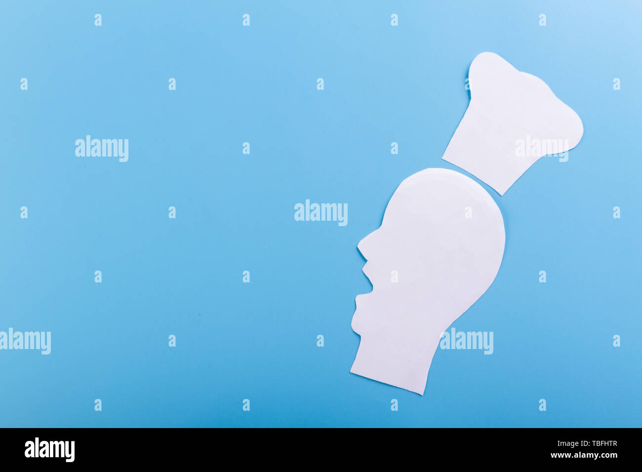 Chef Cook cartoon character with food Stock Photo - Alamy