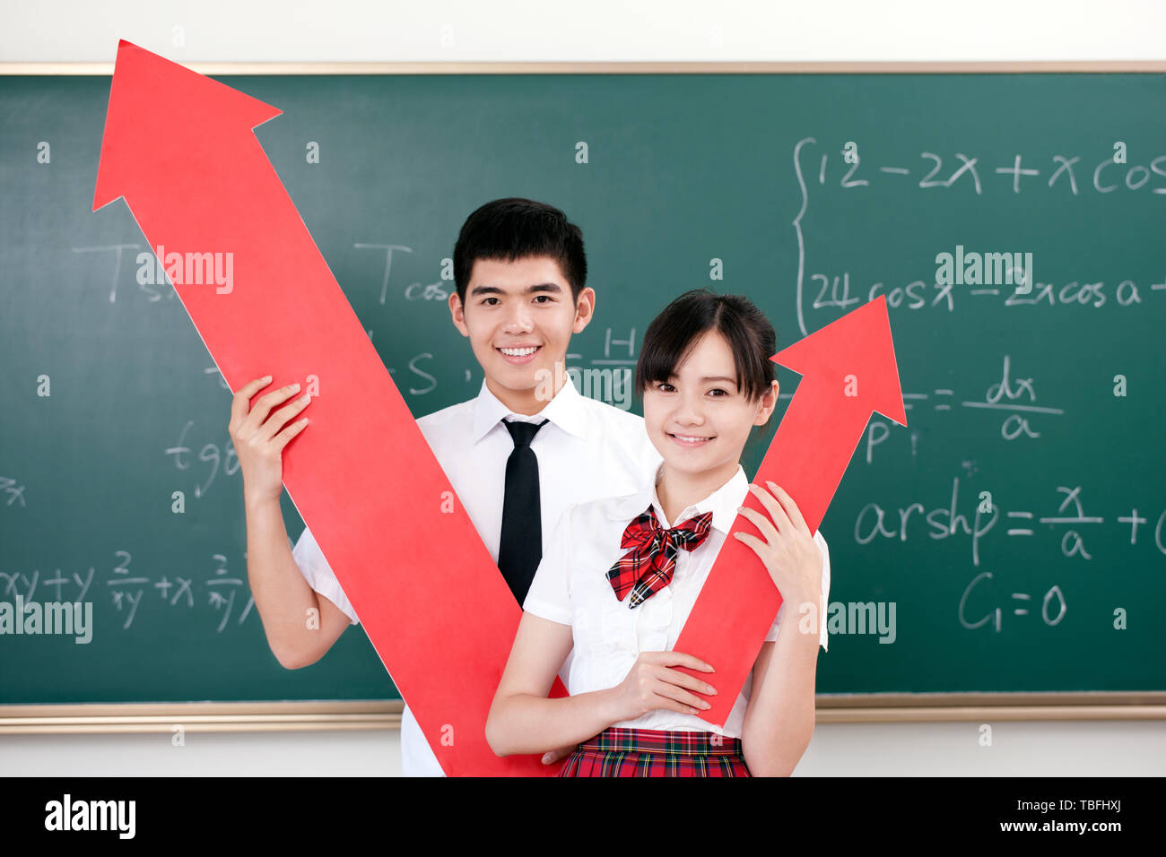 Teamwork among high school students Stock Photo - Alamy