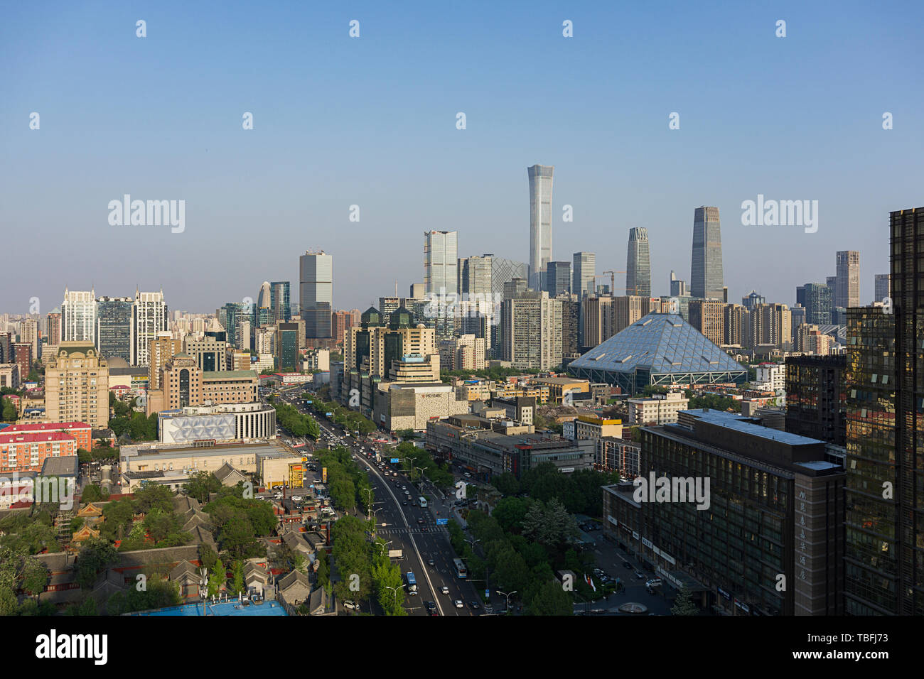 Beijing skyline river hi-res stock photography and images - Alamy