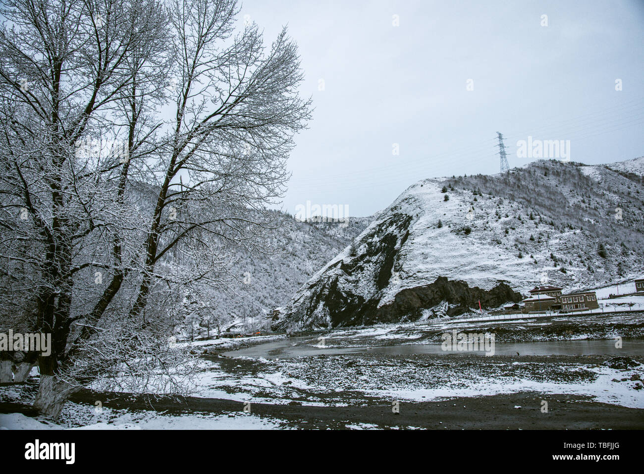 Scenery of Xindu Bridge Stock Photo - Alamy