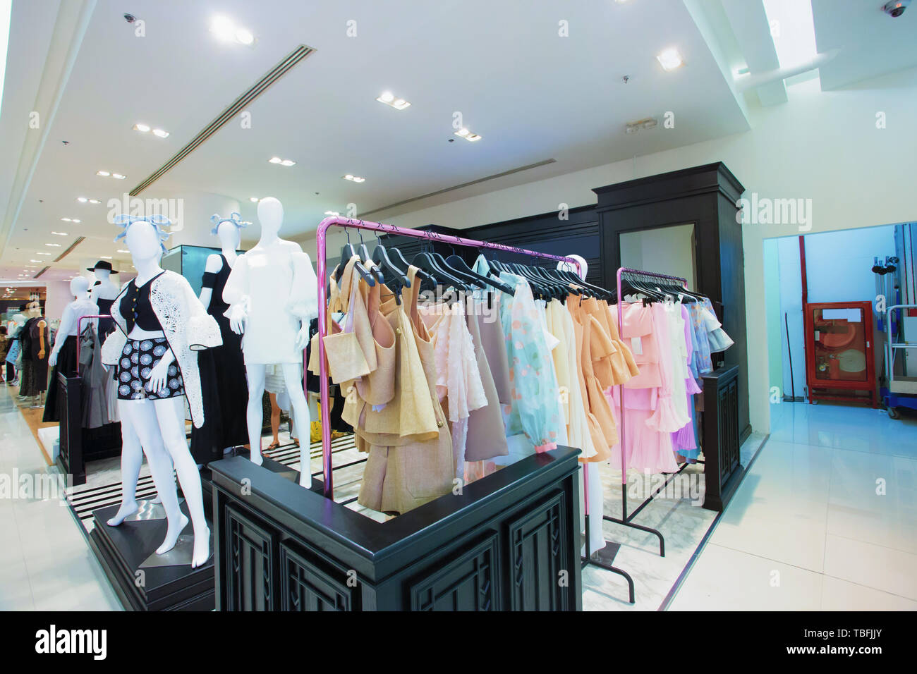 Of modern shopping malls Stock Photo - Alamy