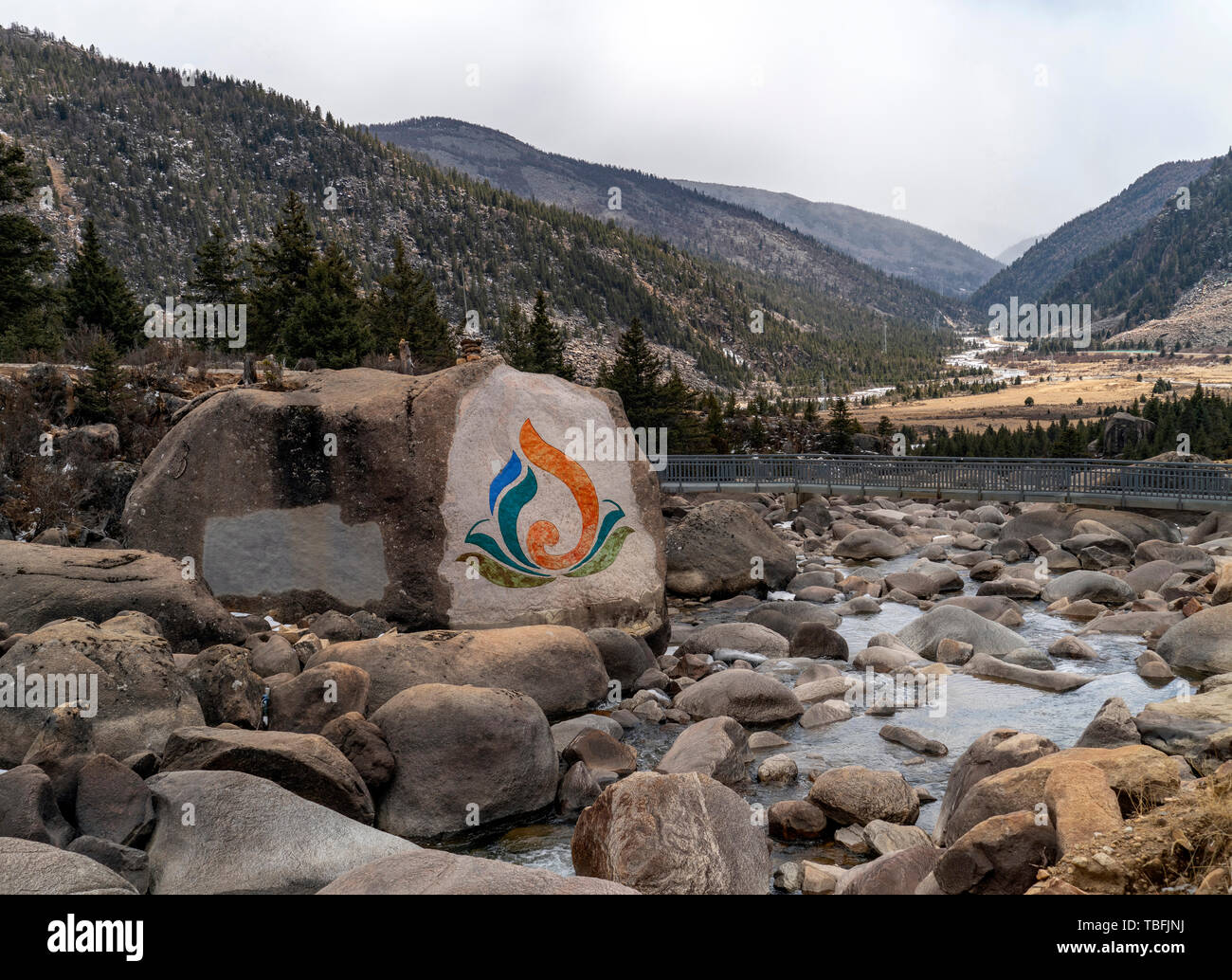 Scenery of the Shitou River Stock Photo - Alamy