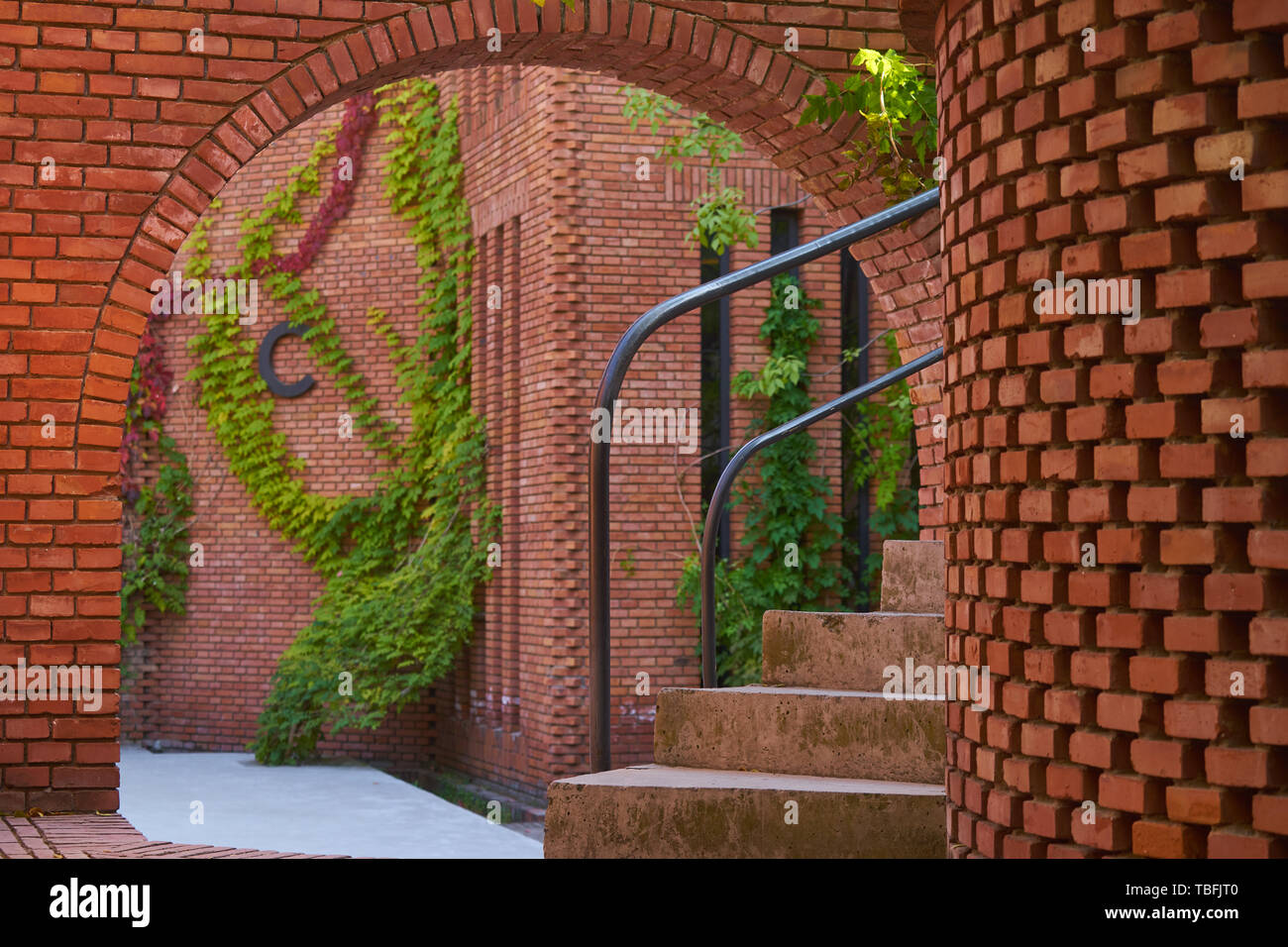 The Red Brick Museum Stock Photo - Alamy