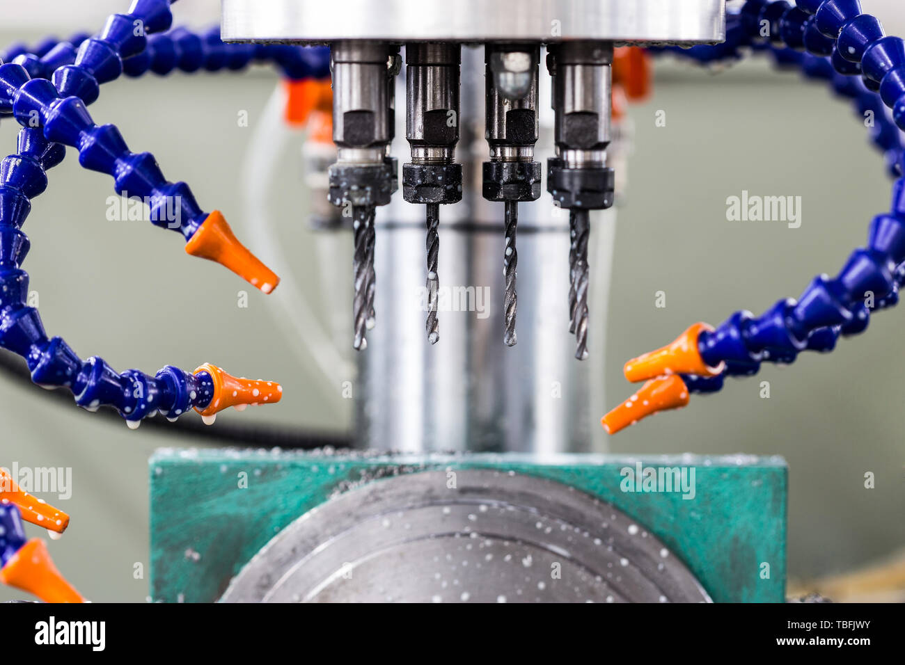 Machine in factory workshop Stock Photo - Alamy