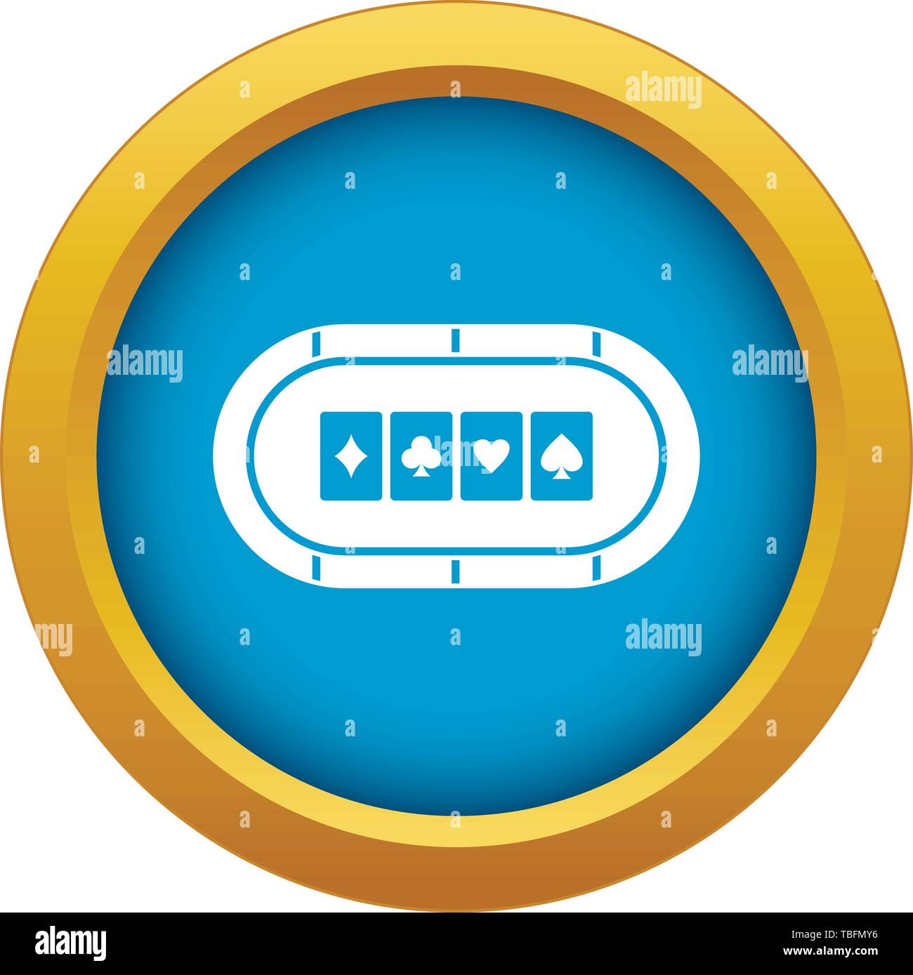 Poker table chairs top view hi-res stock photography and images - Alamy