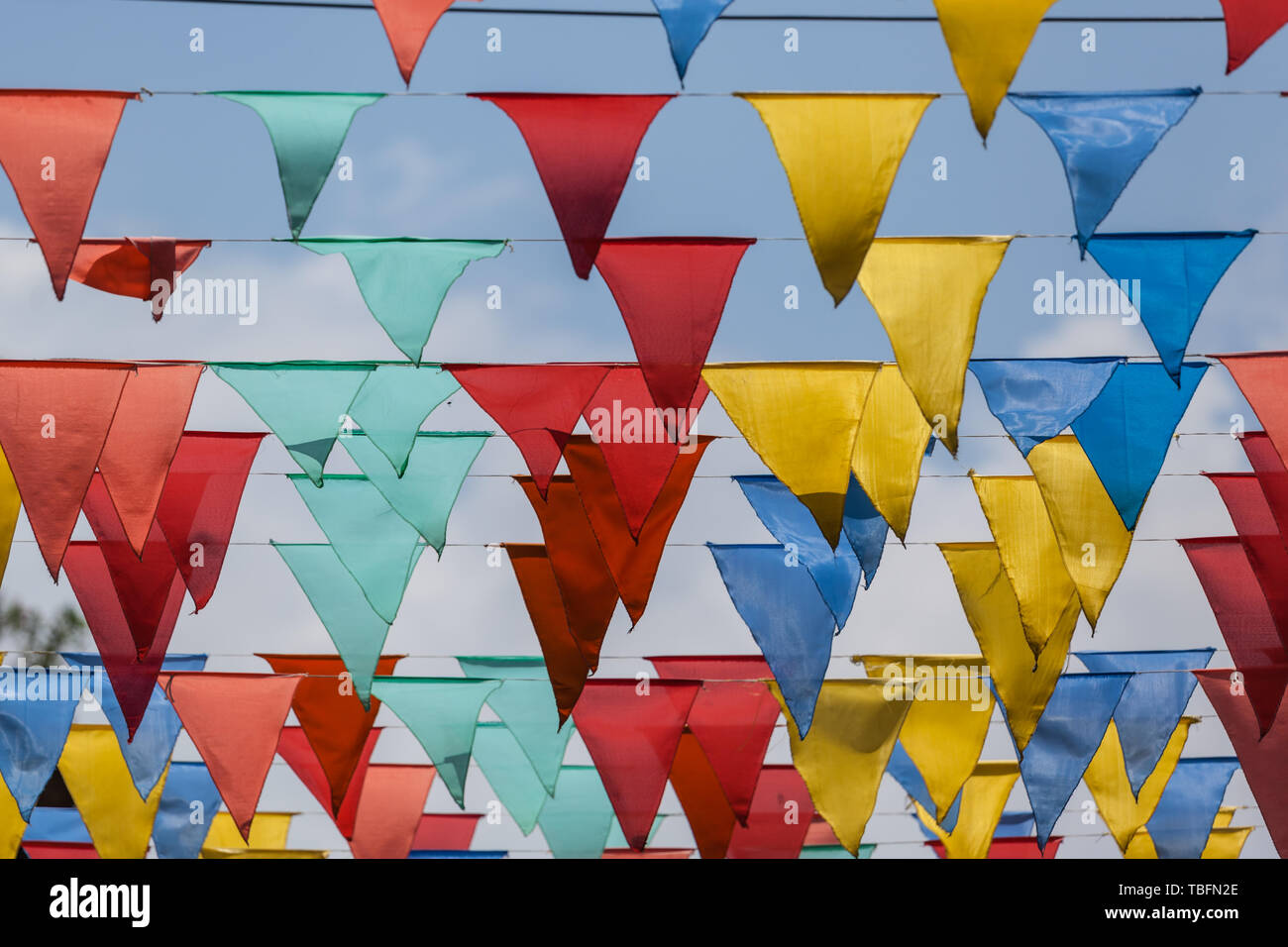 Fluttering pennant hi-res stock photography and images - Alamy