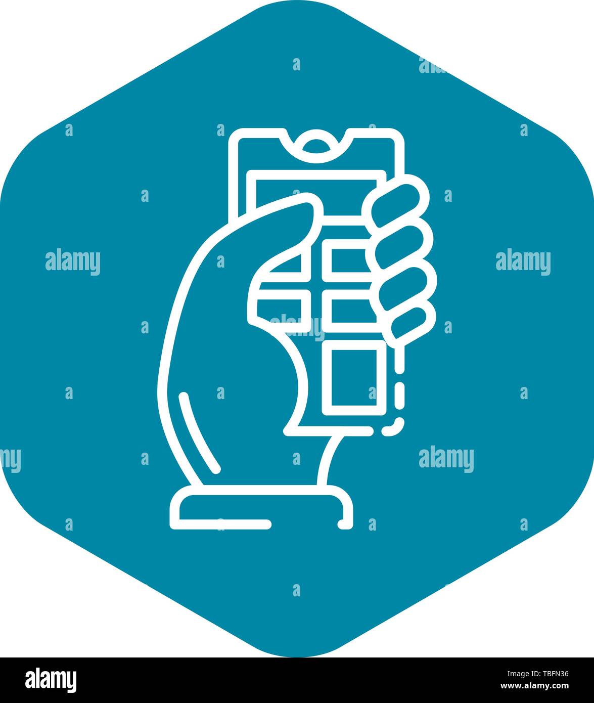 Wireless control icon, outline style Stock Vector Image & Art - Alamy