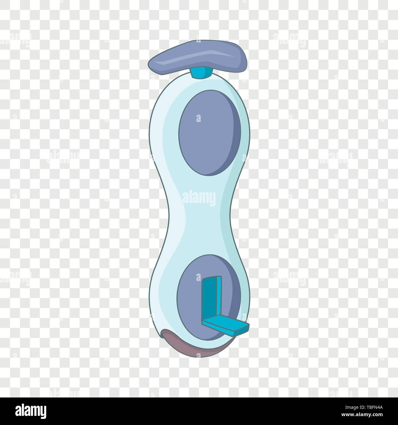 Self-balancing vehicle icon, cartoon style Stock Vector Image & Art - Alamy