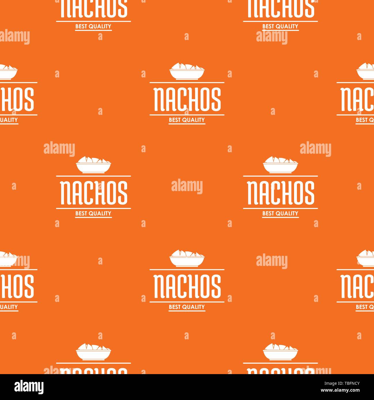 Nachos pattern vector orange Stock Vector Image & Art - Alamy