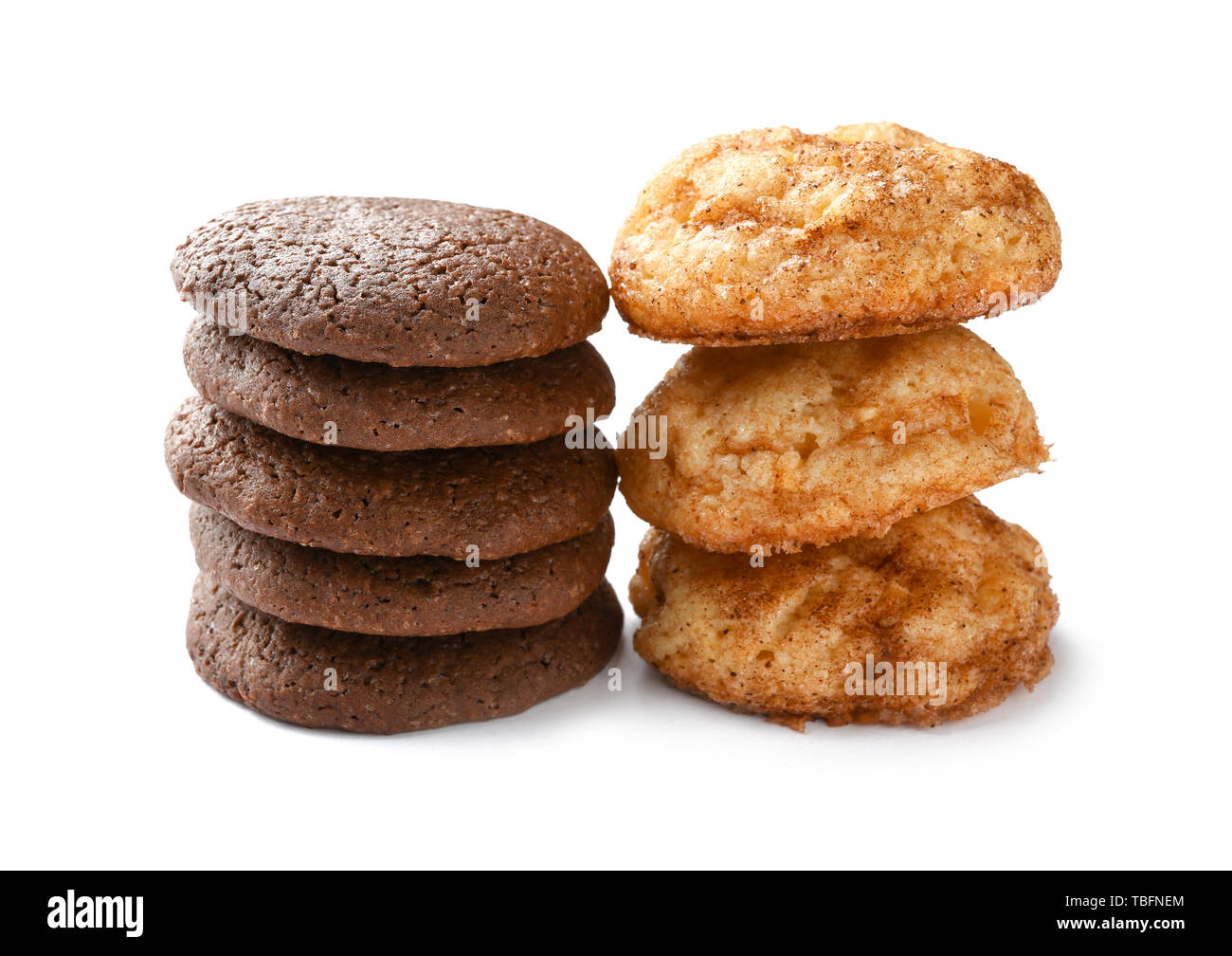 Assortment different cookies pastry Cut Out Stock Images & Pictures - Alamy