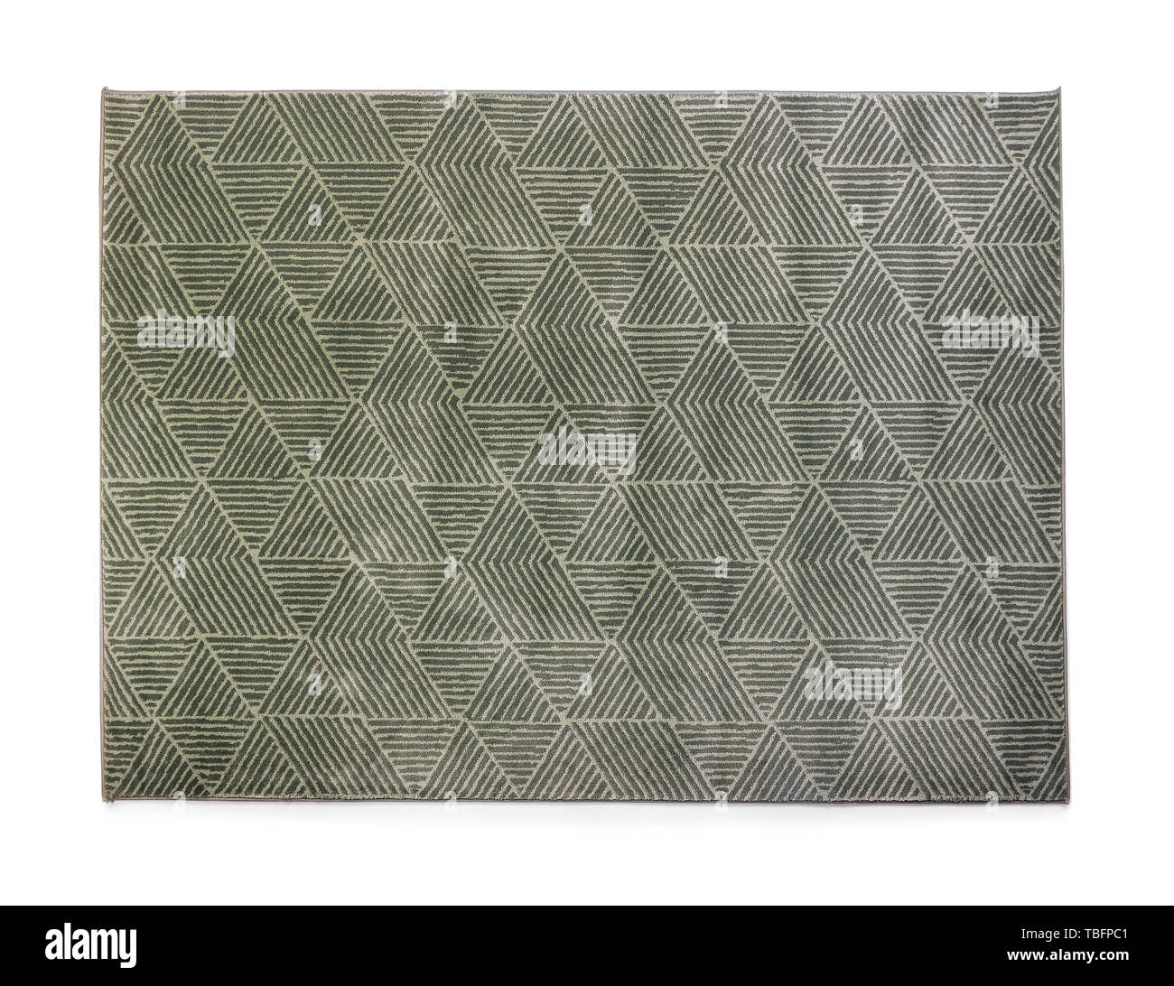 Clean carpet on white background Stock Photo - Alamy