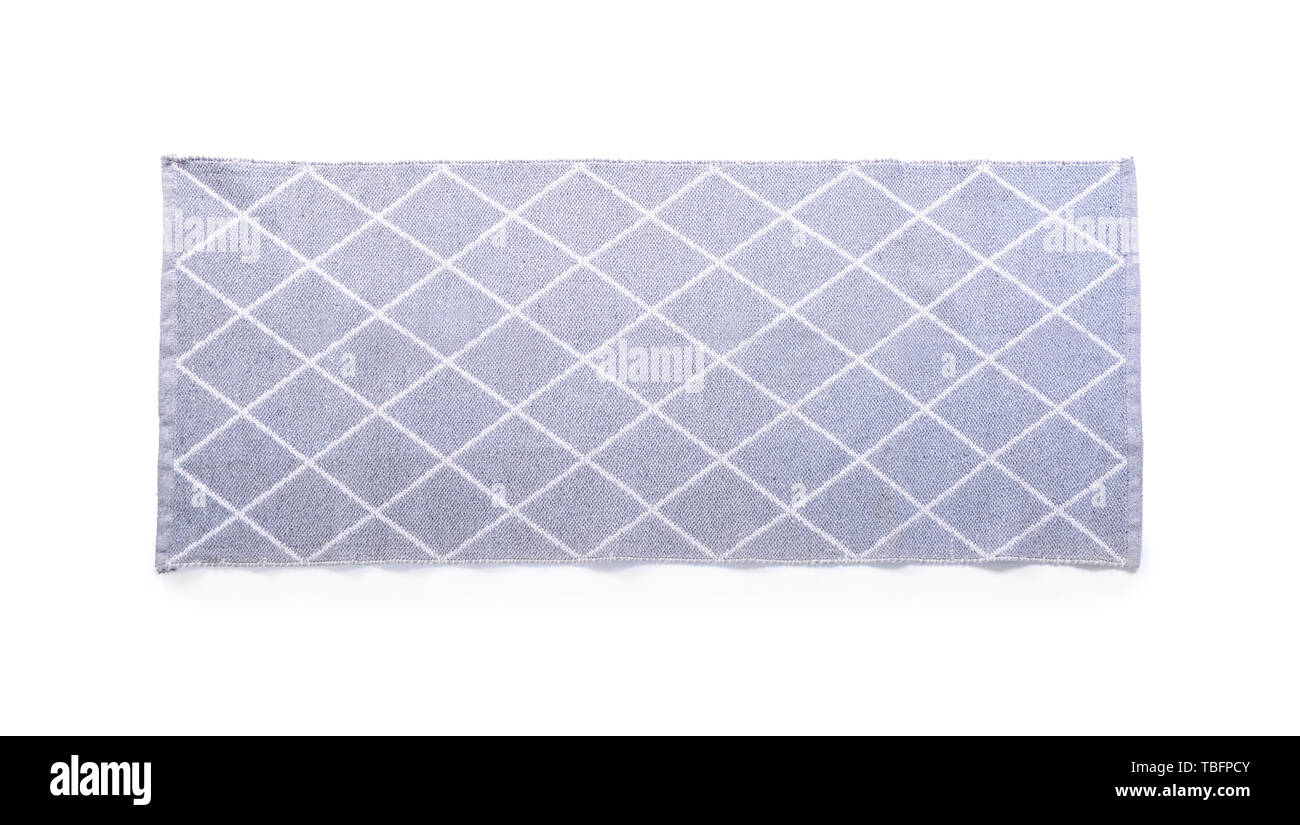 Clean carpet on white background Stock Photo - Alamy