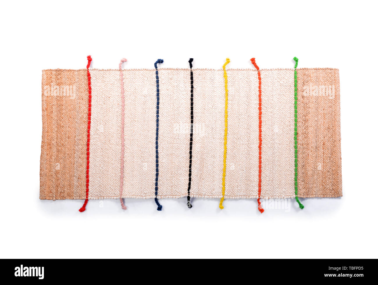 Clean carpet on white background Stock Photo - Alamy