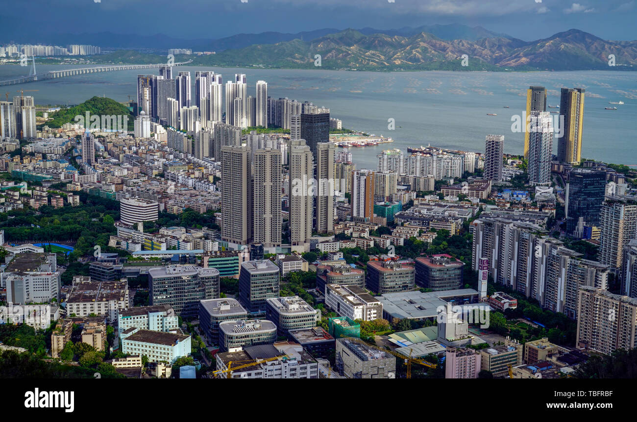 Shekou shenzhen skyline hi-res stock photography and images - Alamy