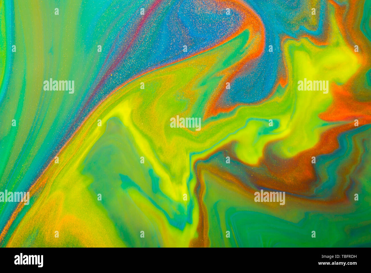 Abstract colorful background, acrylic pigment texture Stock Photo - Alamy