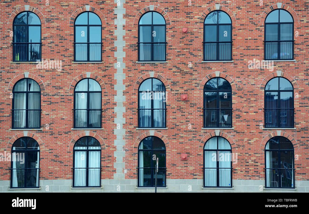 Window on street in Montreal Canada Stock Photo - Alamy