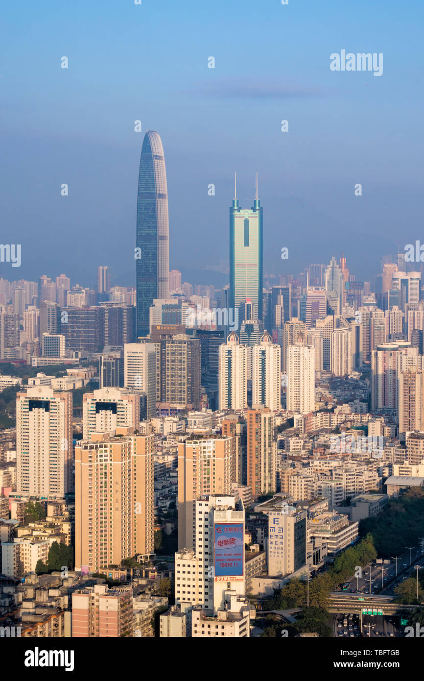 Shenzhen city sunset futian district hi-res stock photography and ...
