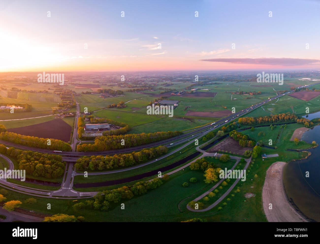 Putten, Netherlands, pastoral scenery Stock Photo - Alamy