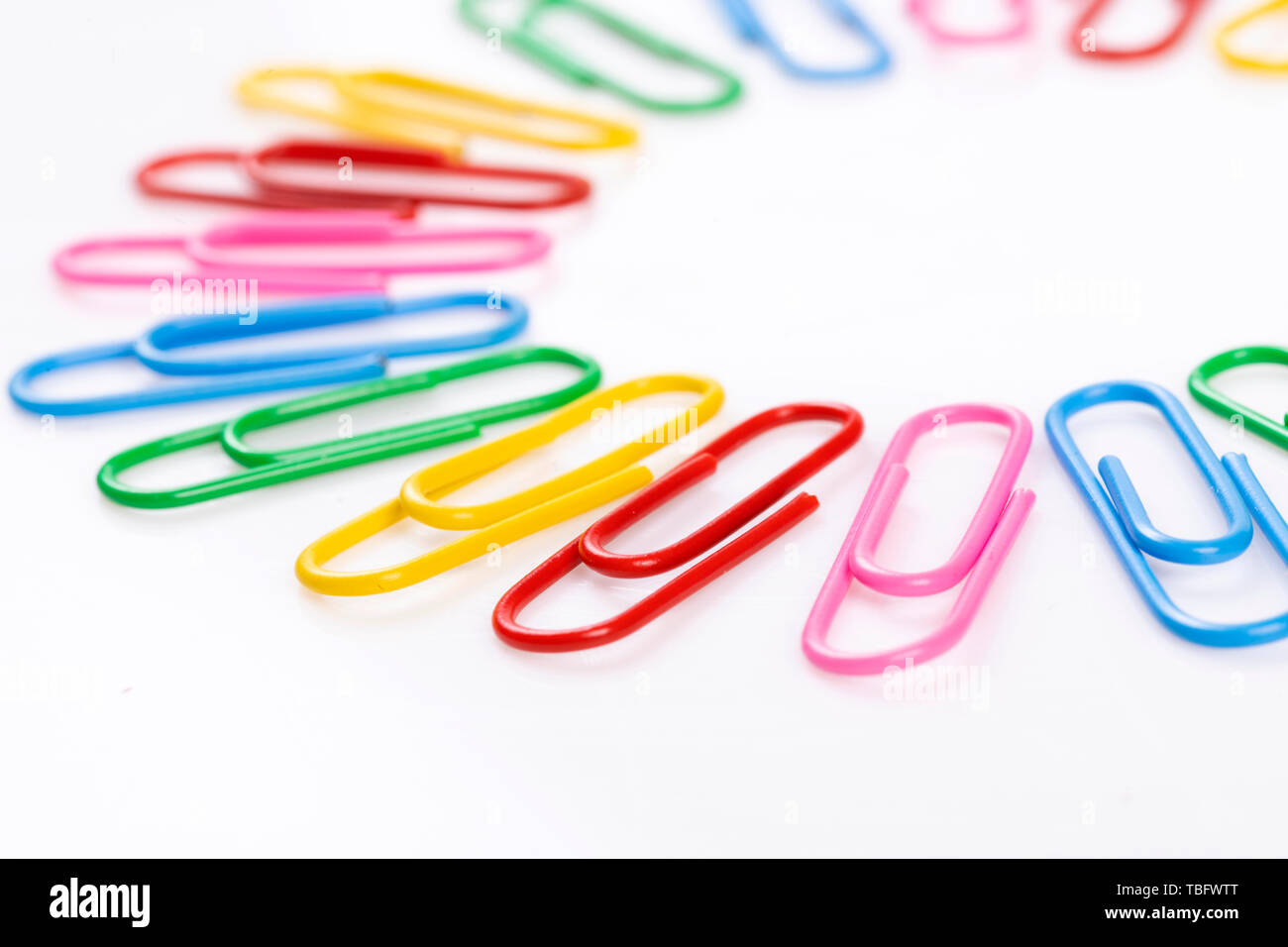 Various kinds of paper clips hi-res stock photography and images - Alamy