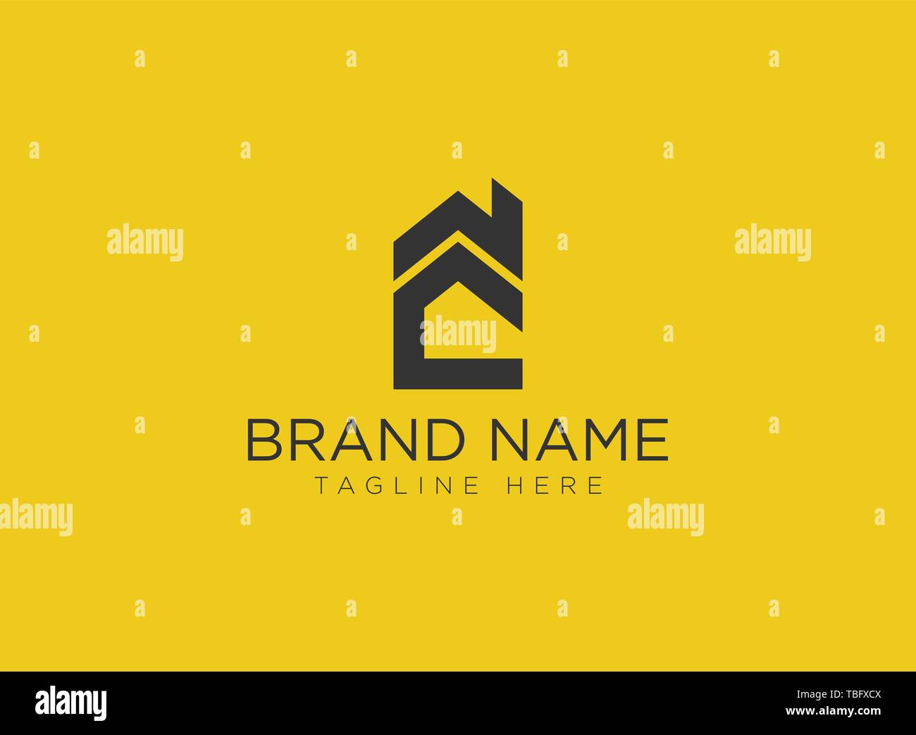 C Letter Real Estate Logo Design - Real estate logo Stock Vector Image ...