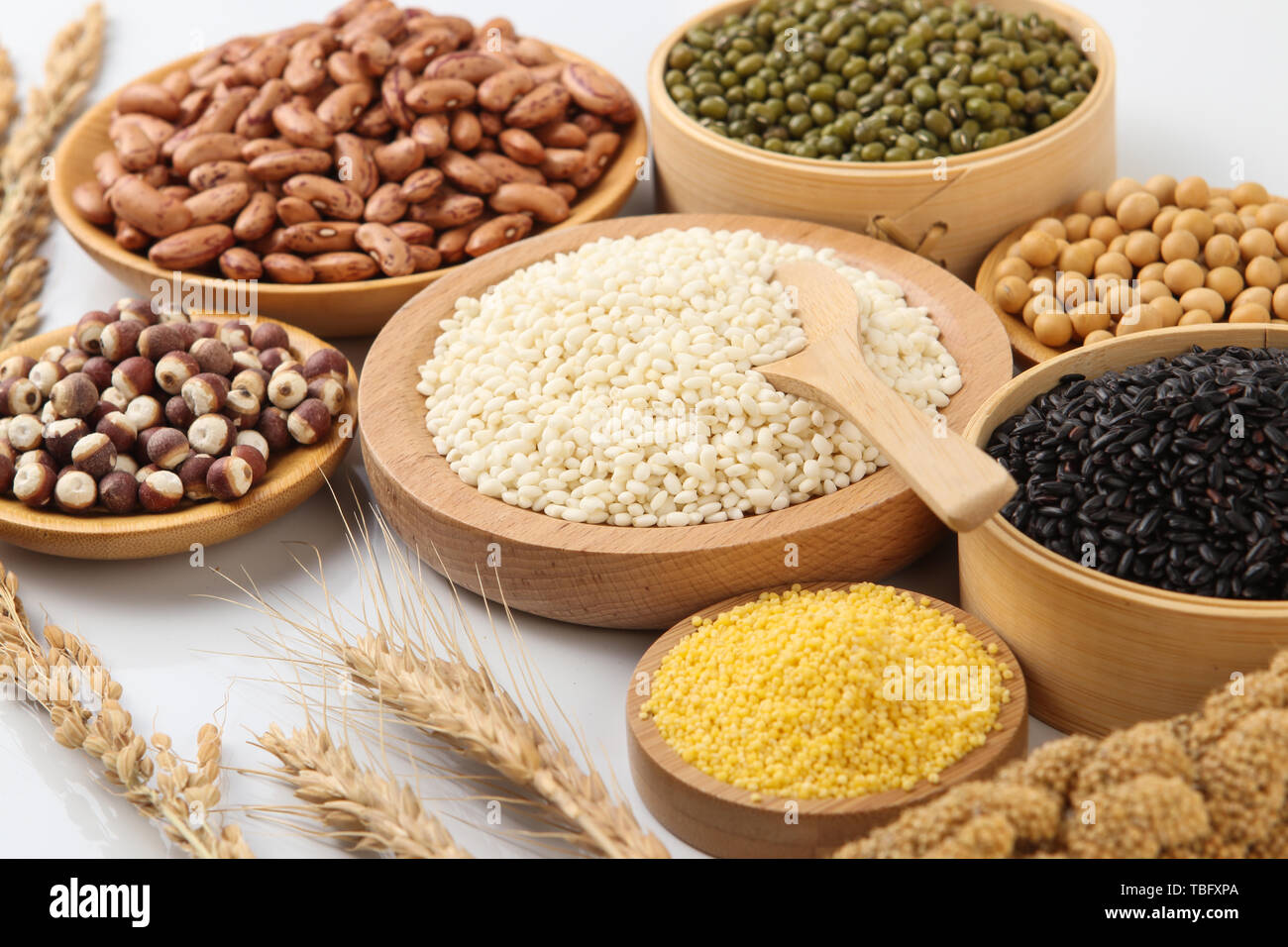 Mixed grain combination Stock Photo - Alamy