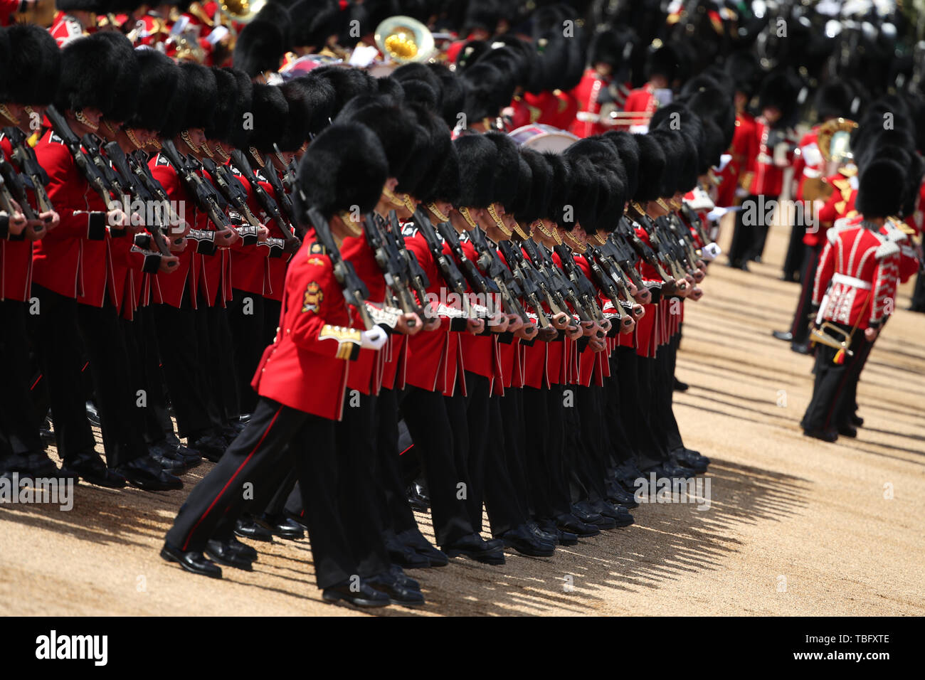 Grenadier guards on parade hi-res stock photography and images - Alamy